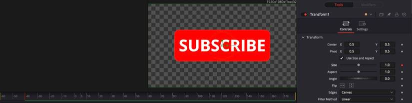 How to Create an Animated Subscribe Button in DaVinci Resolve