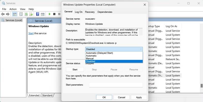 How to Stop Windows Update Asking to Update and Restart