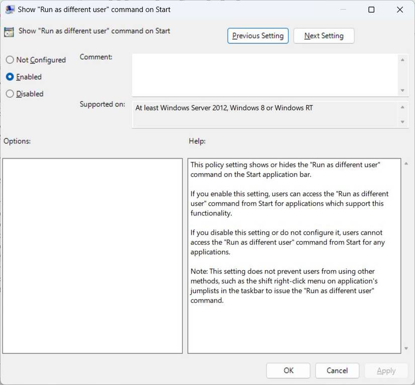 How to Add or Remove the “Run as Different User” Option to Start on ...