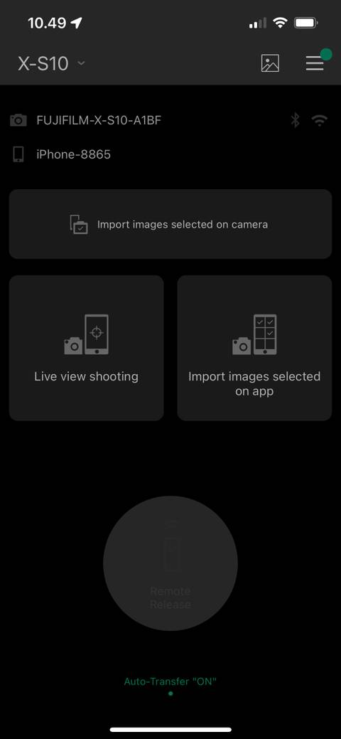 How to Use the Fujifilm Camera Remote App