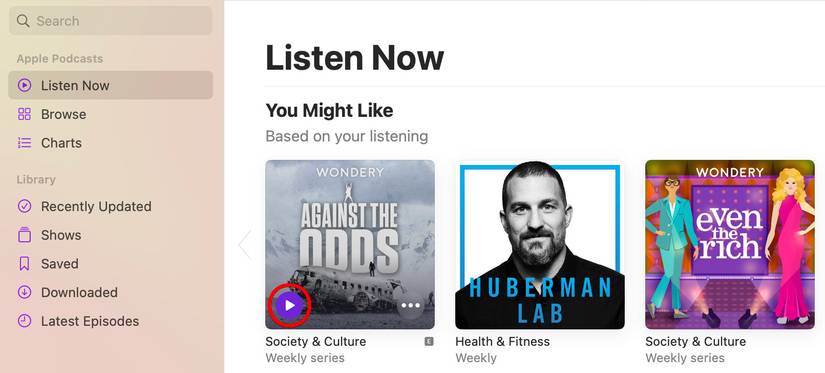 How to Use the Podcasts App on a Mac: A Beginner's Guide