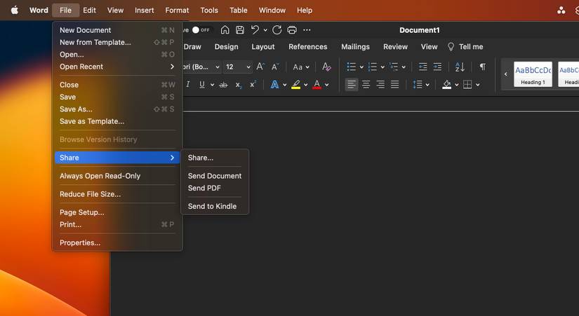 How to Send Files to Kindle Directly From Microsoft Word