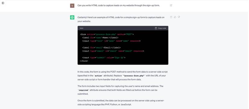 4 Ways ChatGPT Can Help You Build a Website