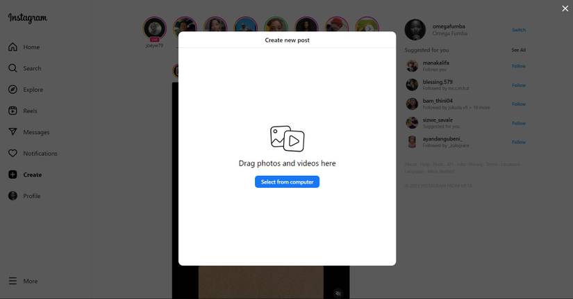 How to Upload an Instagram Reel From Your PC