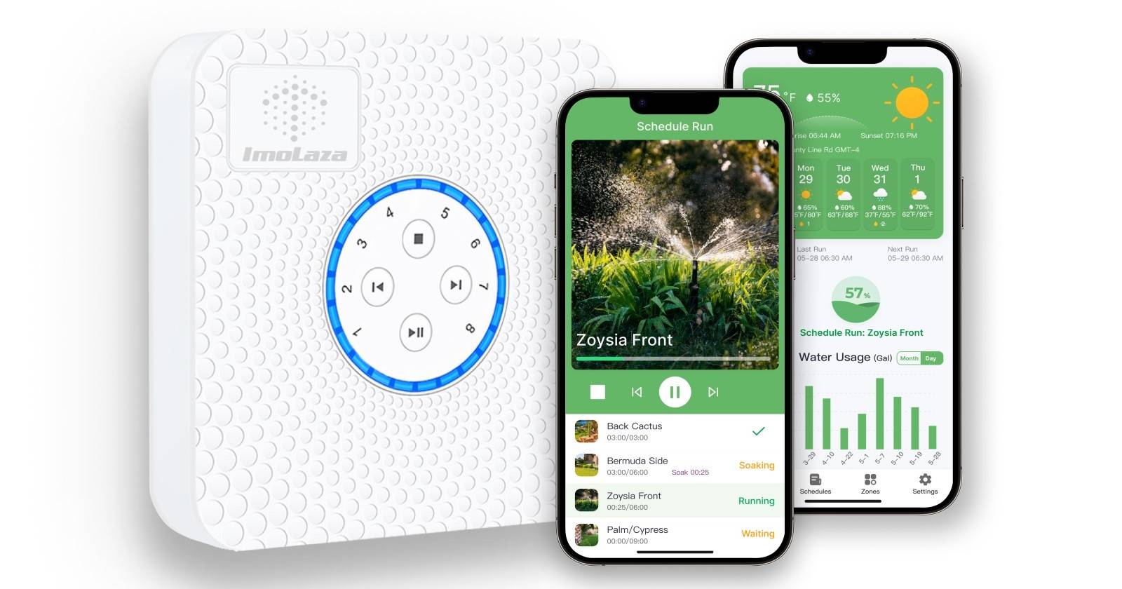 Save Money and Conserve Water With the ImoLaza Smart Sprinkler Controller