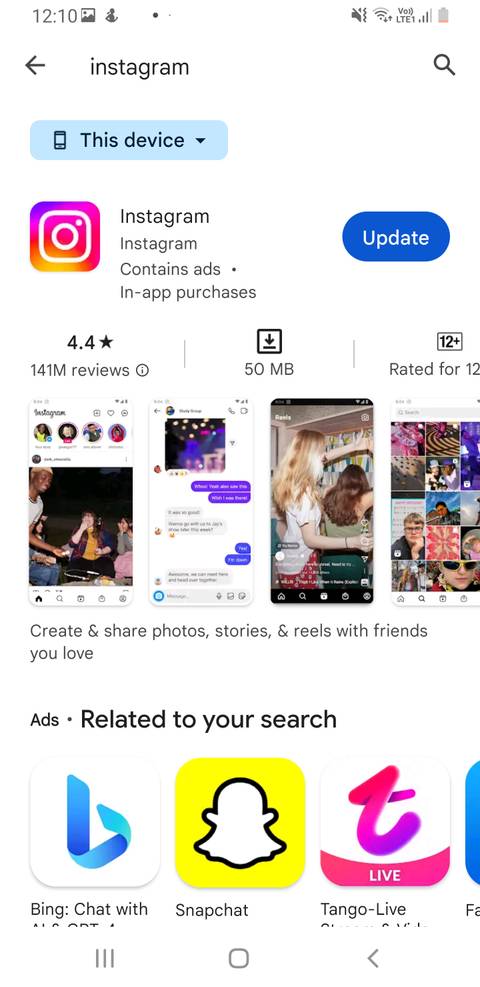 How to Update Instagram on Android and iOS