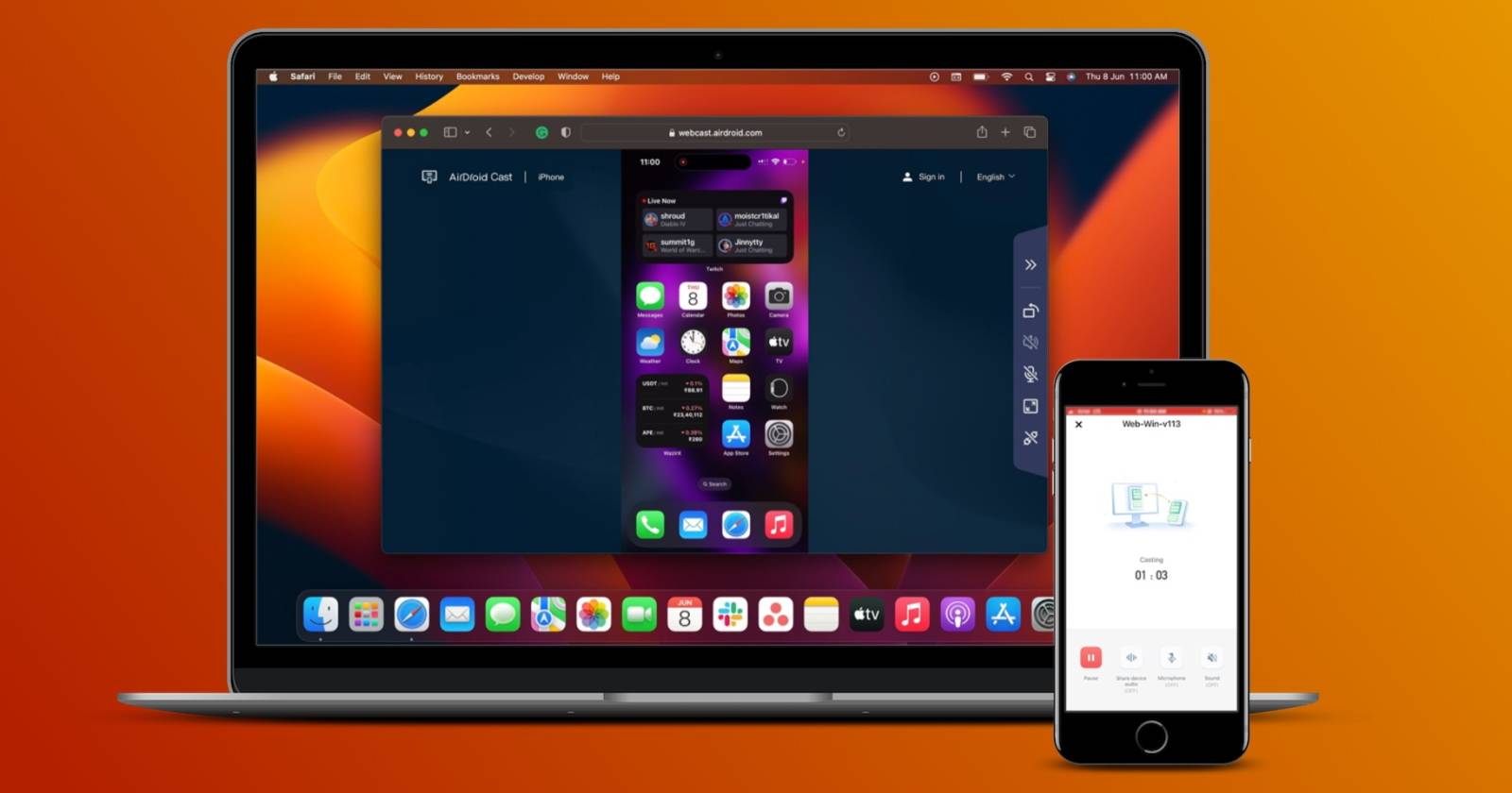 How to Mirror Your iPhone's Screen to a Web Browser