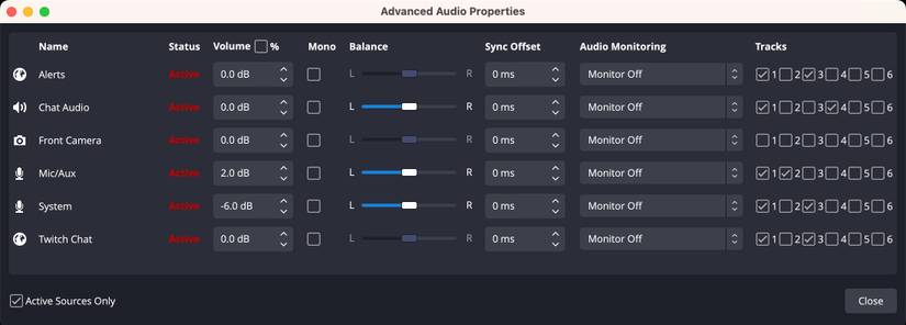 How to Record Multiple Audio Tracks to One File in OBS Studio