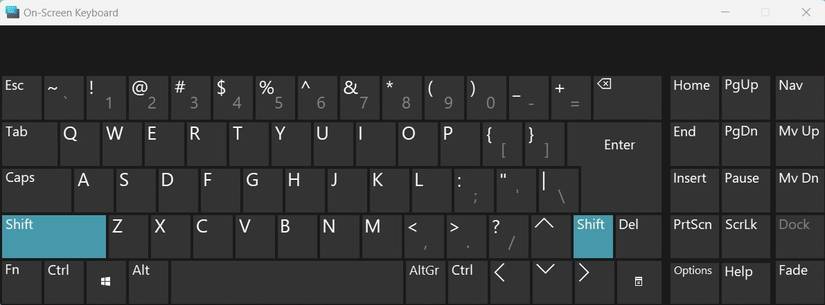 Shift Key Not Working on Windows? Try These Fixes