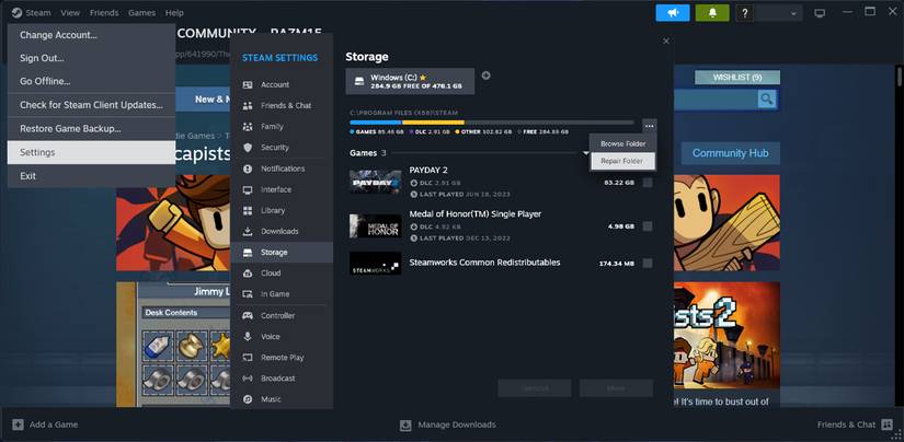 How to Fix Steam's "Missing File Privileges" Error in Windows 11
