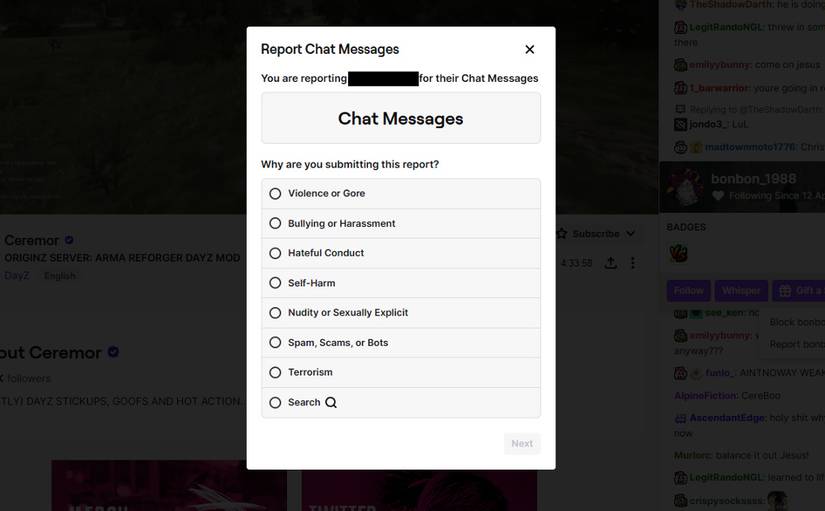 How to Report Someone on Twitch