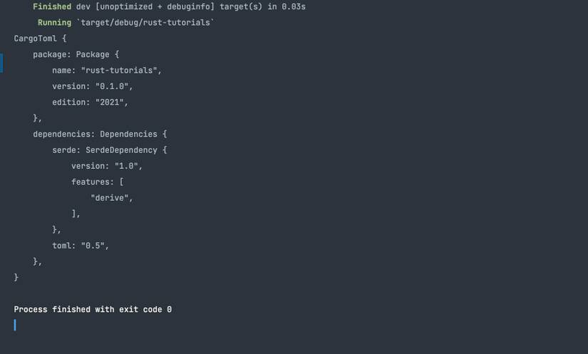 How to Work With TOML Files in Rust