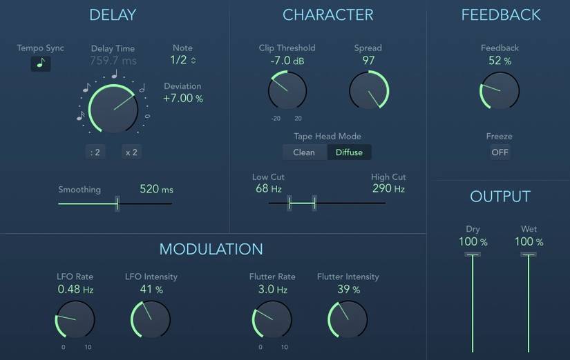How and When to Use Each Delay Plugin in Logic Pro