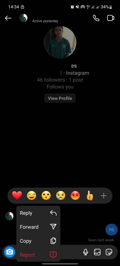 How to React to Messages on Instagram