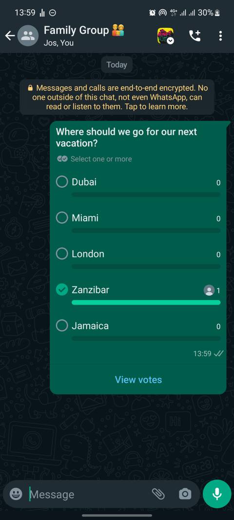 How to Create and Track a Poll on WhatsApp