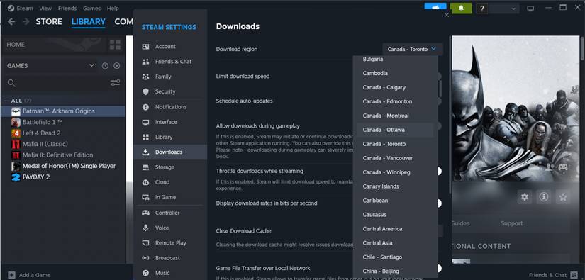 How to Optimize Steam's Download Speeds in Windows 10