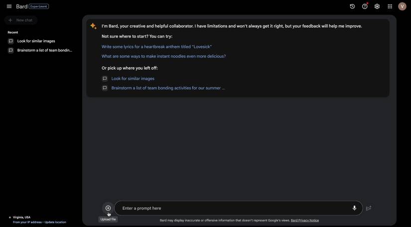 How to Use Image Prompts on Google Bard
