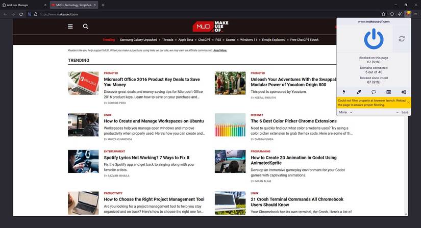 How to Install Extensions in Web Browsers Without a Dedicated Extension Store