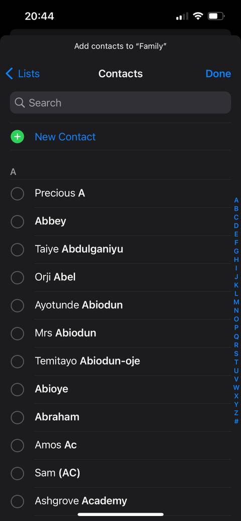 How to Use Lists to Organize the Contacts on Your iPhone