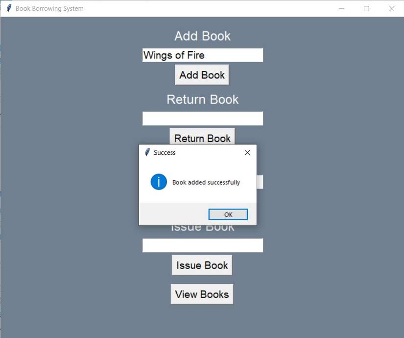Create a Book Borrowing System for Libraries Using Python