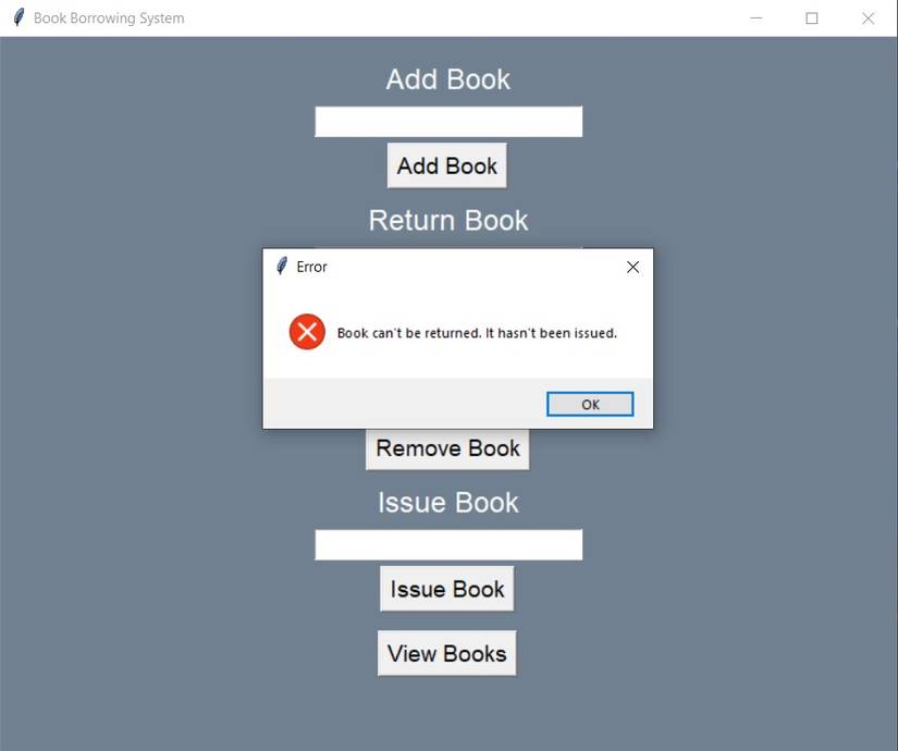 Create a Book Borrowing System for Libraries Using Python