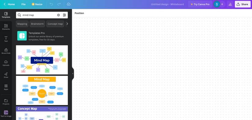 How to Create a Mind Map Using Canva