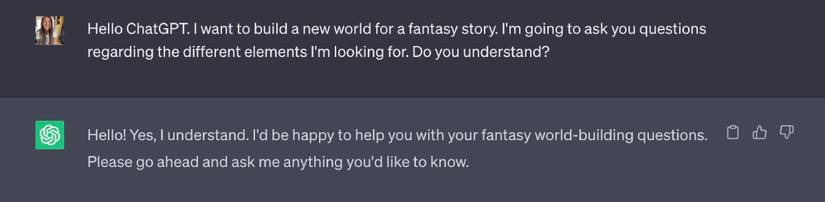 How to Use ChatGPT for Fictional Worldbuilding