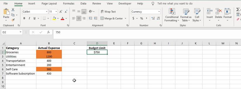 How to Apply Conditional Formatting Based on Another Cell in Excel