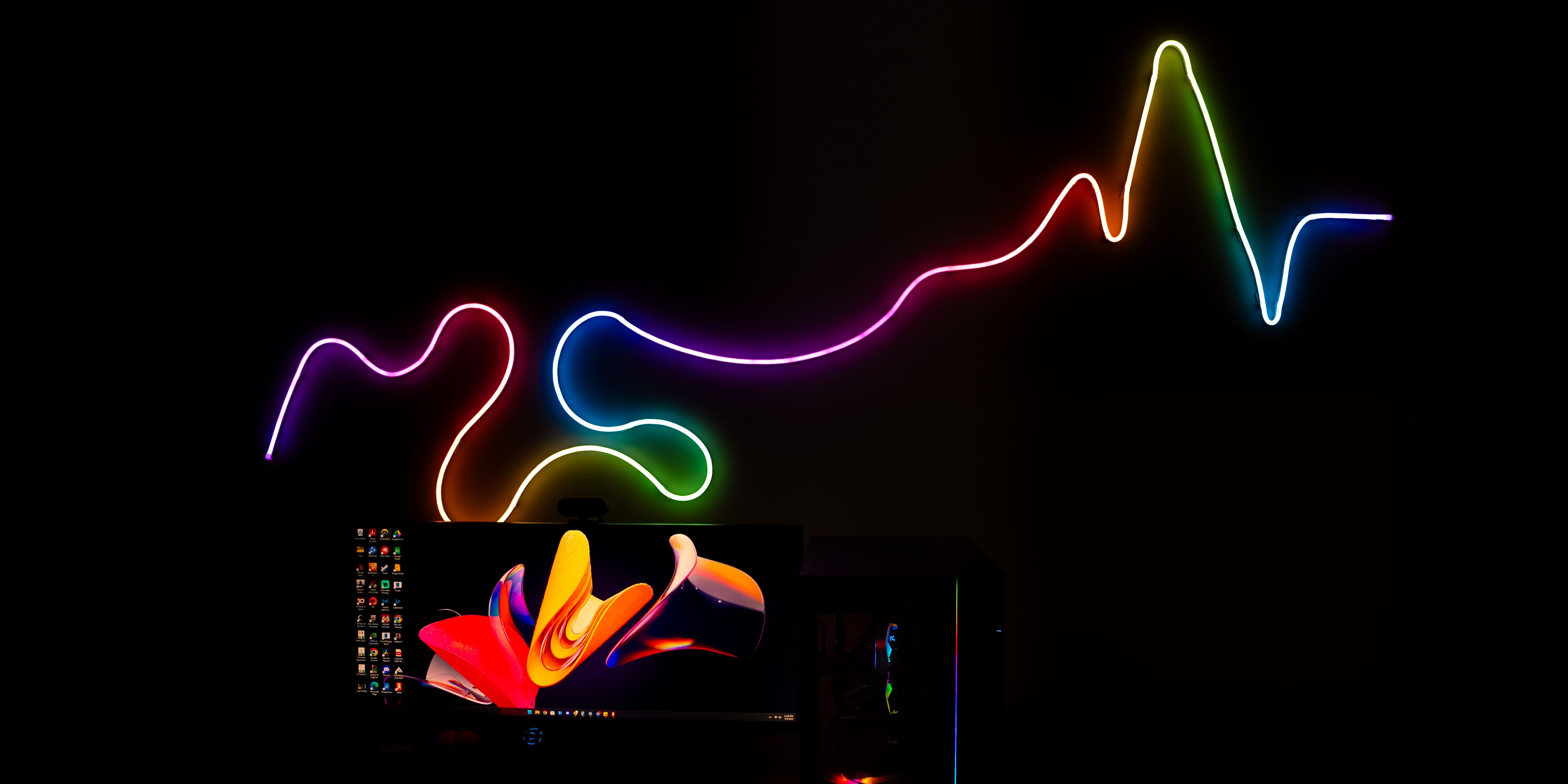 GE Cync Smart Neon Shape LED Light Strip: Expensive, but Lots of Creativity