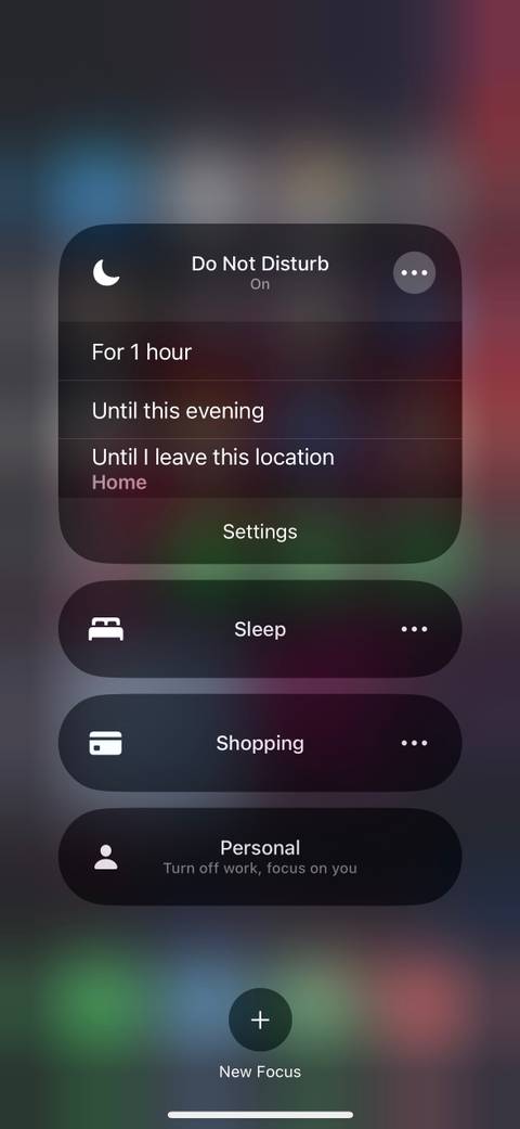 How to Turn Off Do Not Disturb or Focus on Your iPhone