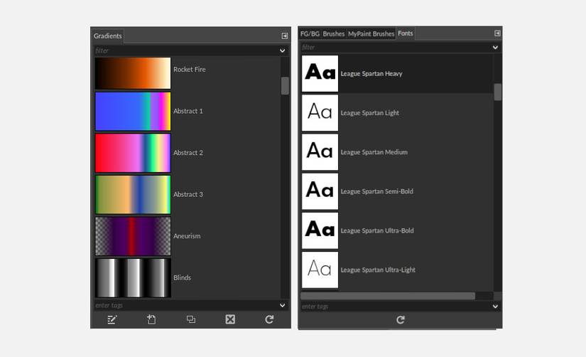 How to Organize Your Brushes in GIMP Using Tags