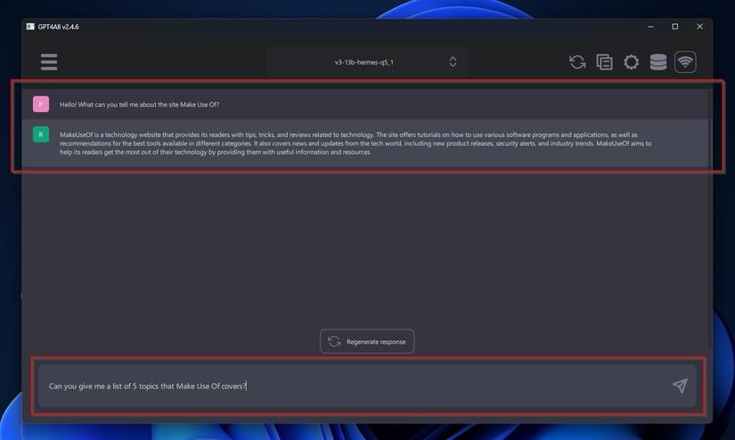 Run a Local and Free ChatGPT Clone on Your Windows PC With GPT4All