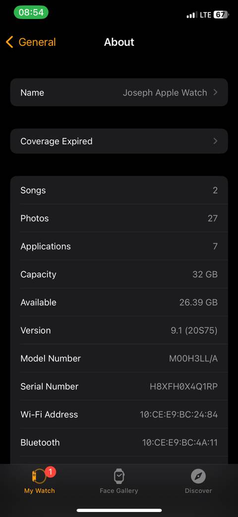 How to Change Your Apple Watch’s Name