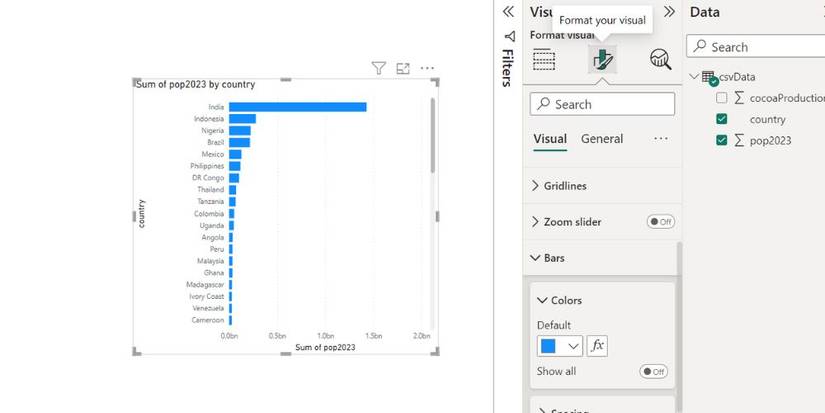 How to Create a Chart in Power BI