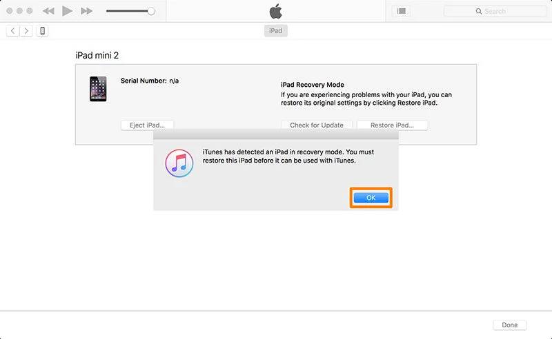 How to Fix the “iPad Is Disabled Connect to iTunes” Message Using 4uKey
