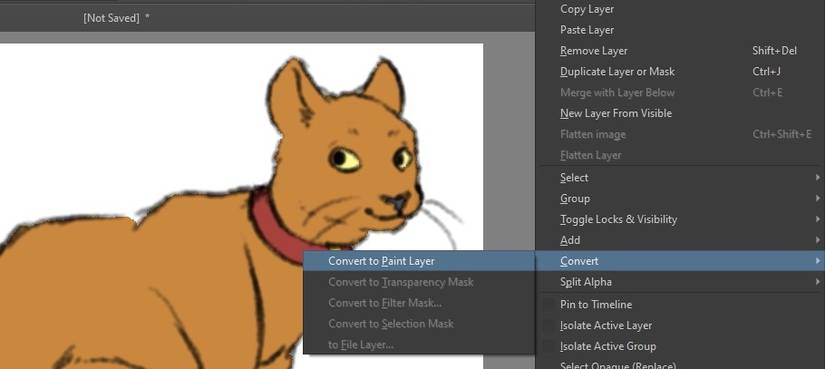 How to Color Faster in Krita Using the Colorize Mask Feature