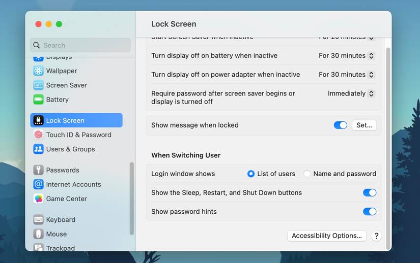 How to Add a Password Hint to Your Mac's Lock Screen