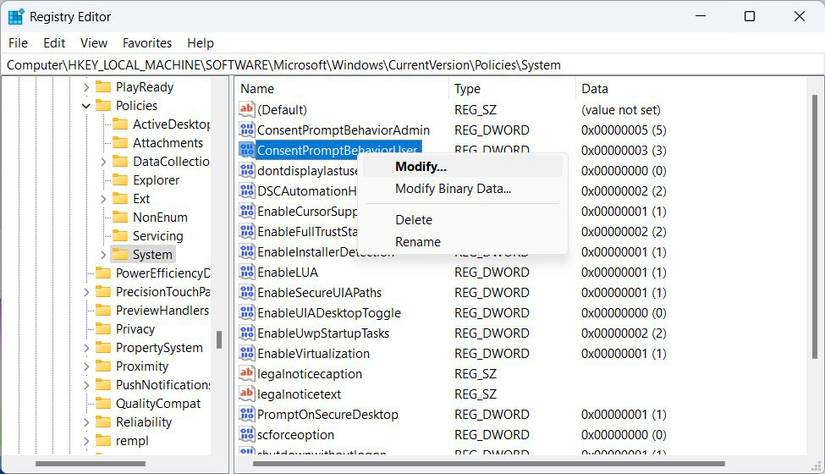 How to Change User Access Control Behavior for Standard Users on Windows