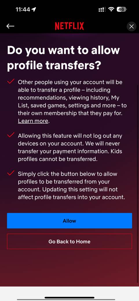 How to Switch Your Netflix Profile to an Existing Account