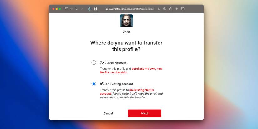 How to Switch Your Netflix Profile to an Existing Account