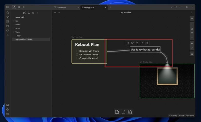 How to Organize Your Notes Visually with Obsidian Canvas