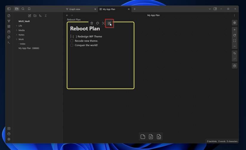 How to Organize Your Notes Visually with Obsidian Canvas