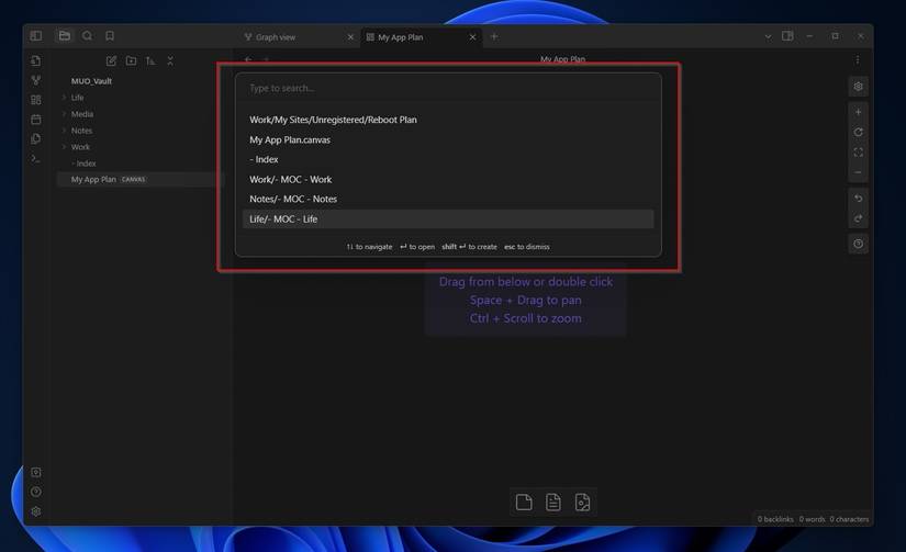 How to Organize Your Notes Visually with Obsidian Canvas