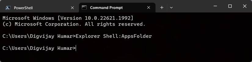7 Ways to Open the AppsFolder in Windows 11