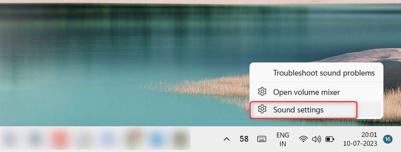 9 Ways to Open the Sound Settings in Windows 11