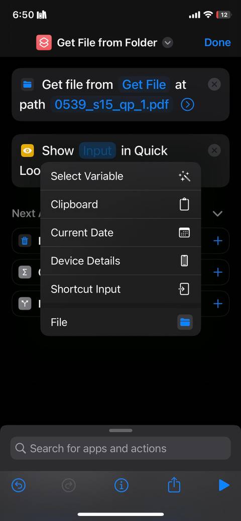 How to Use Shortcuts to Save a PDF File to Your iPhone's Home Screen