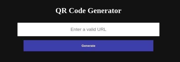 How to Build a QR Code Generator Using React