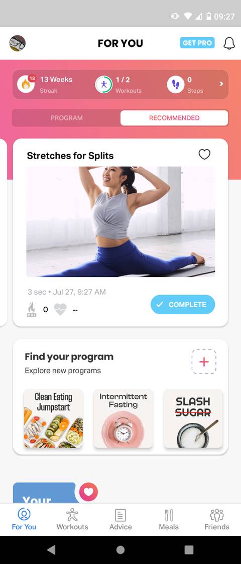 How to Set Up a Weekly Fitness Program With FitOn’s Free Plan