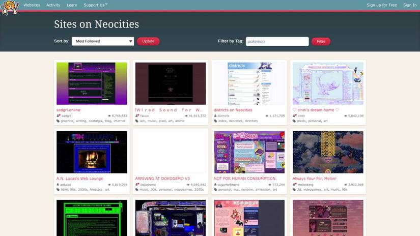6 Sites to Browse Old Web Designs and Discover Retro Internet