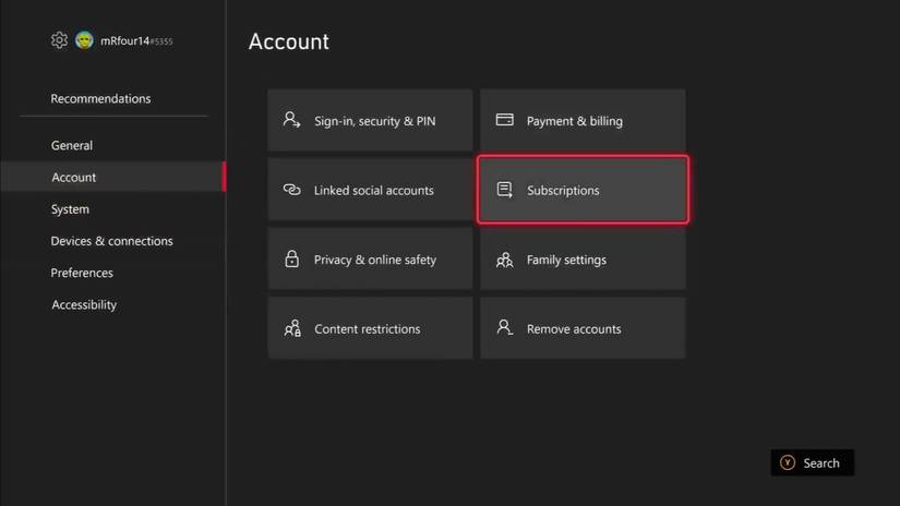 How to Manage Your Xbox Subscriptions From Your Series X|S
